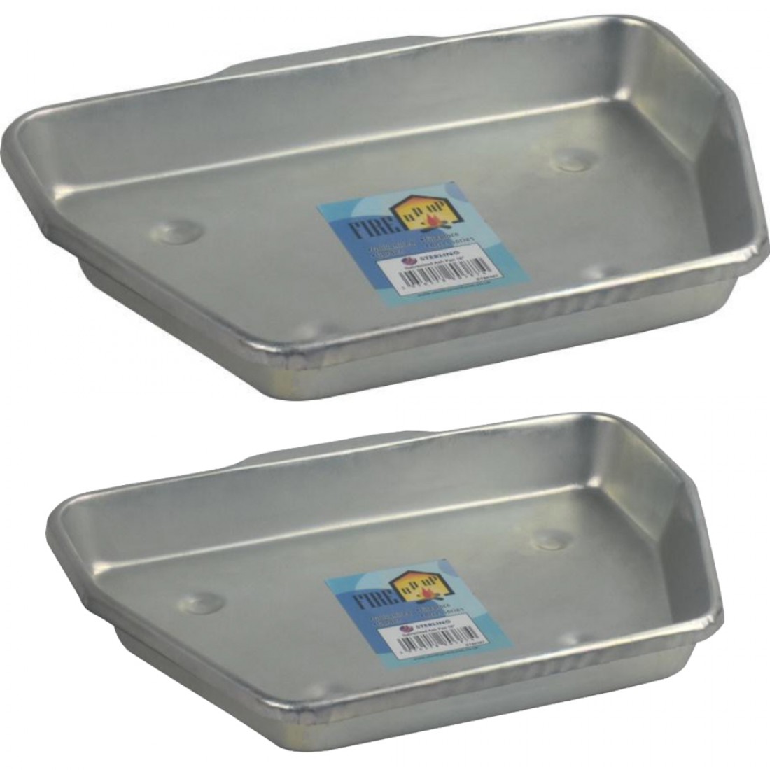 Galvanised Steel Fire Grate Ash Pan | Lavv Housewares