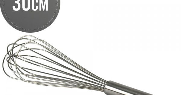 Heavy Duty Whisk Stainless Steel 30cm