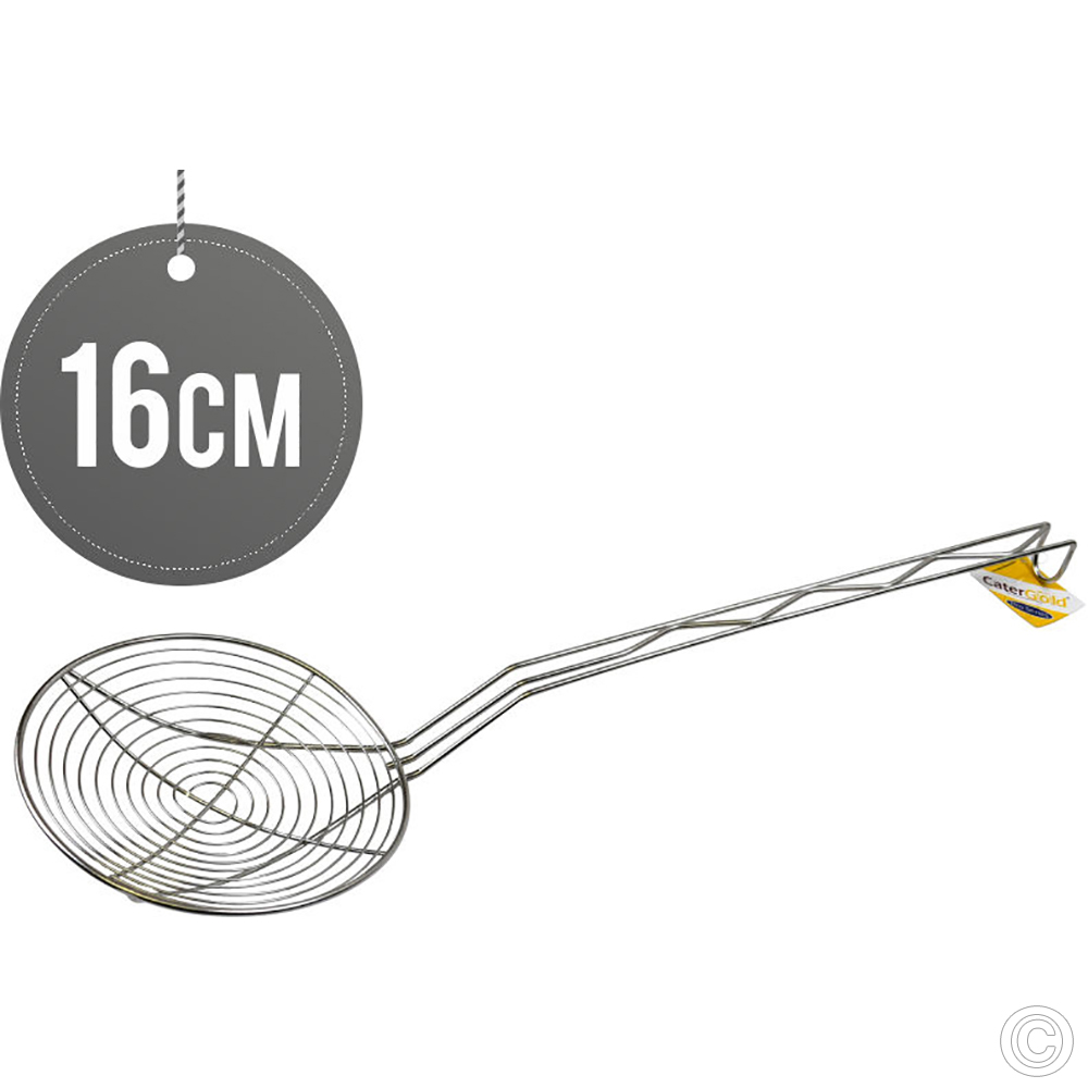 Stainless Steel Round Skimmer 16cmx56cm Pro Series