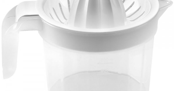 Plastic Squeezer Manual With Measuring Jug 500ml White